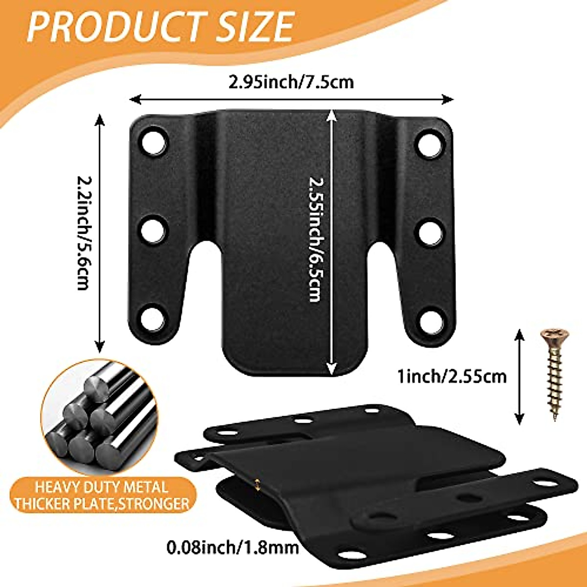 Zhitaoxun 10 Pack Universal Sectional Sofa Interlocking,Sectional Sofa Connector Bracket (5 Set)