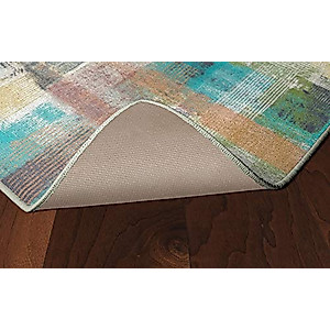 Brumlow MILLS Zora Abstract Machine Washable Indoor/Outdoor Area Rug for Home Office, Living Room or Bedroom Carpet, Dining or Kitchen Runner Rug, 30" x 46", Green