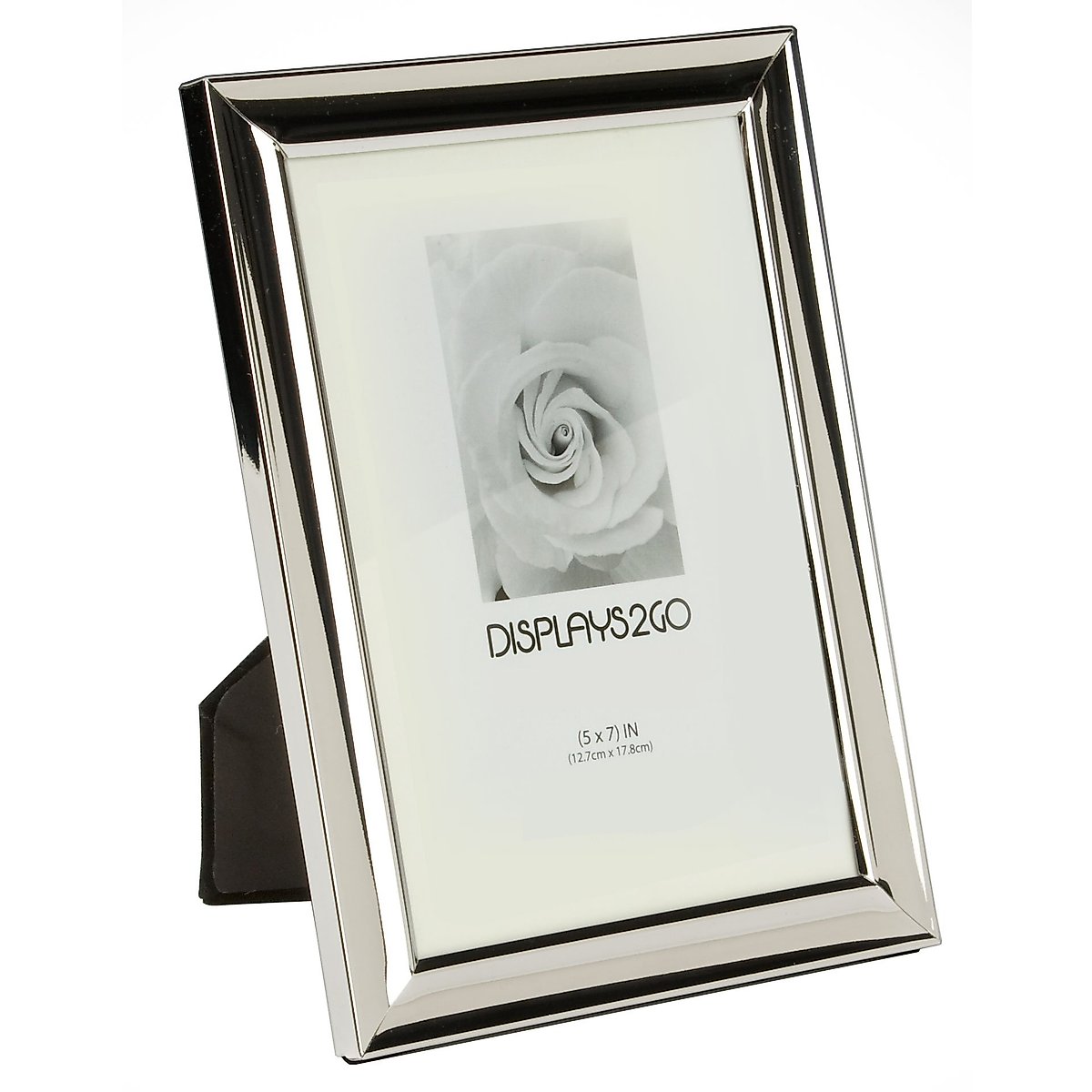 Displays2go BWPF57S427 Bulk Picture Frames, 5 x 7, Silver
