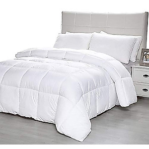 Extra Thick Mattress Topper + All Season Comforter Light Weight Queen Size