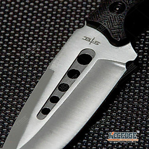 S.S. Fixed Knives 9in Survival Fixed Blade Hunting Knife W/ Kydex Style Sheath Razor Sharp Full Edge Full Tang Blade Silver