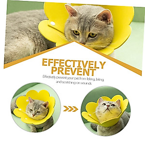 Balacoo 10 Pcs Sponge cat Headgear Chocker cat Cone Collar Soft cat Neck Collar Soft cat Cone cat Cones to Stop Licking Small cat Collar Decorative pet Neck Collar The cat eva pet Ball
