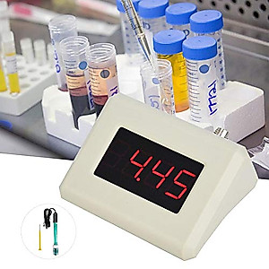 Digital Meter -025M Online Meter Water Quality Monitor Instantly Digital Display 24 Hours Continuously Work Resolution with Electrode Probe BNC US 110V