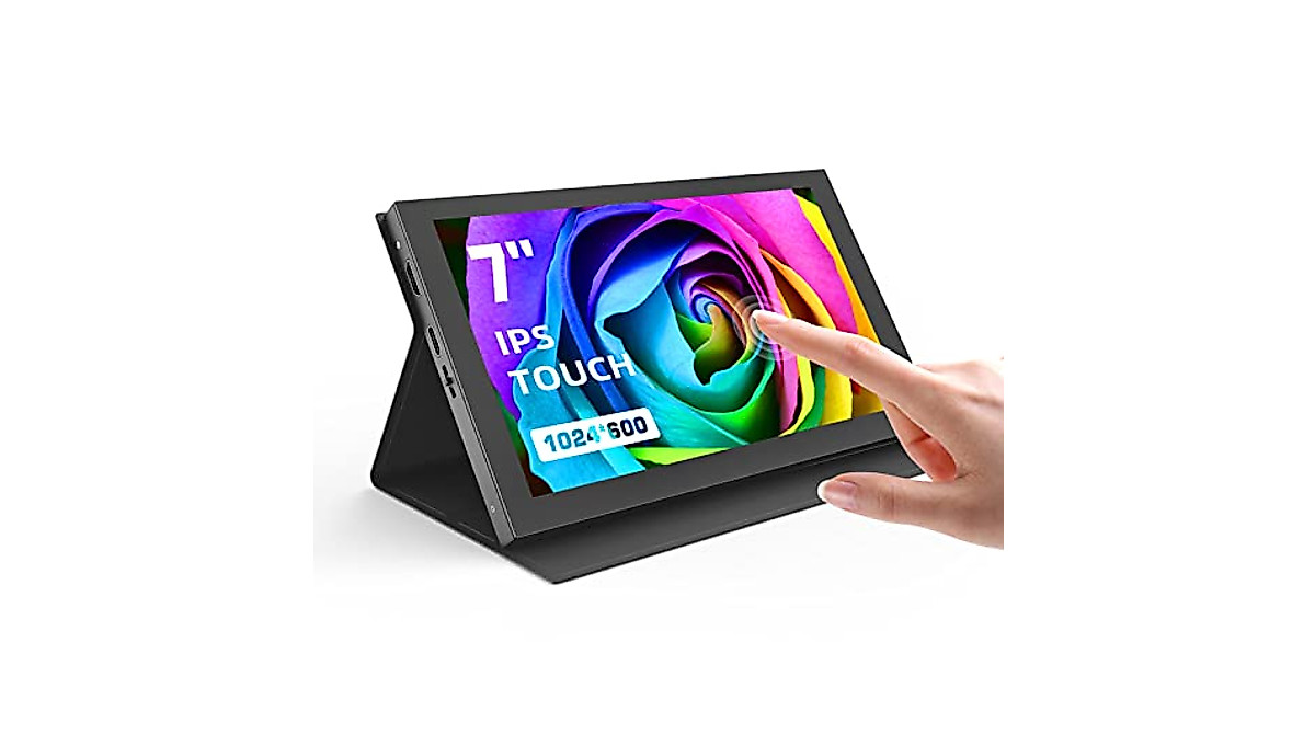 APROTII 7" Portable Touchscreen Monitor for Raspberry Pi