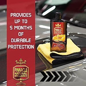 Pinnacle Natural Brilliance PIN-315 Liquid Souveran Car Wax, 16 fl. oz.