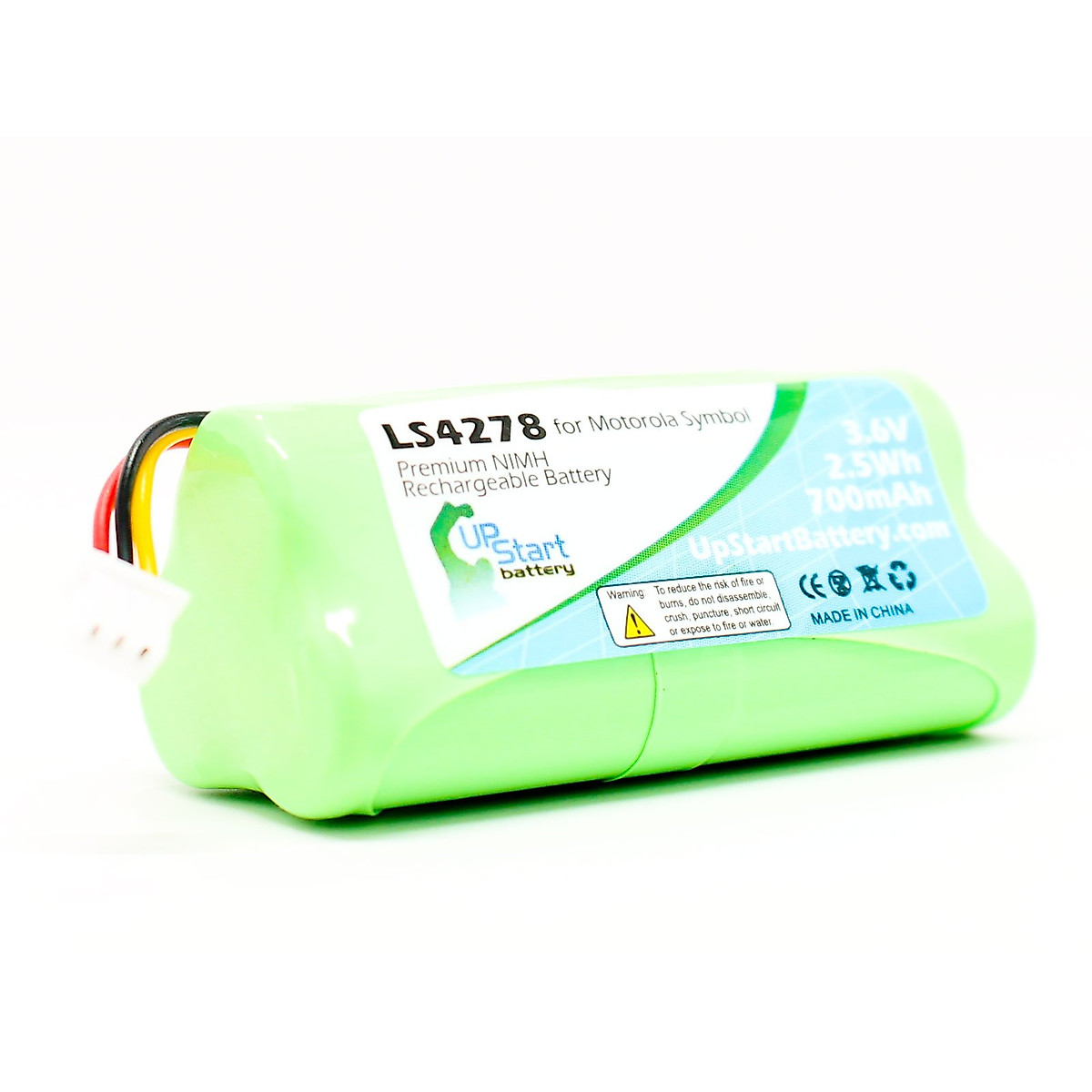 Replacement for Motorola Symbol 82-67705-01 Battery - Compatible with Motorola Symbol LS4278 Barcode Scanner Battery (700mAh, 3.6V, NI-MH)