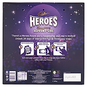 Cadbury Dairy Milk Heroes Advent Calendar 231g