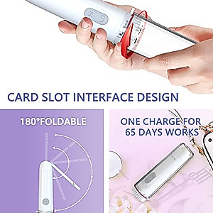 FEELLIFE Portable Bidet Travel Bidet for Women, Men, Baby, Pregnant, Old - Electric Handheld Bidet Sprayer Large Capacity for Personal Hygiene Cleaning with 2 Pressure Options