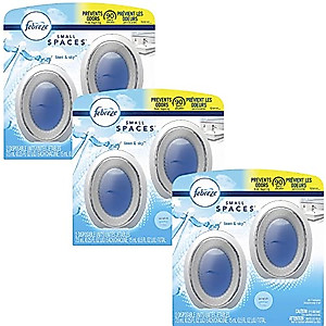 Febreze Small Spaces Air Freshener - Linen & Sky (Pack of 6)6