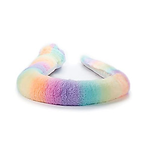 The Petting Zoo Snake Stuffed Animal Plushie, Ombrez Zoo Animals, Rainbow Snake Plush Toy 54 inches