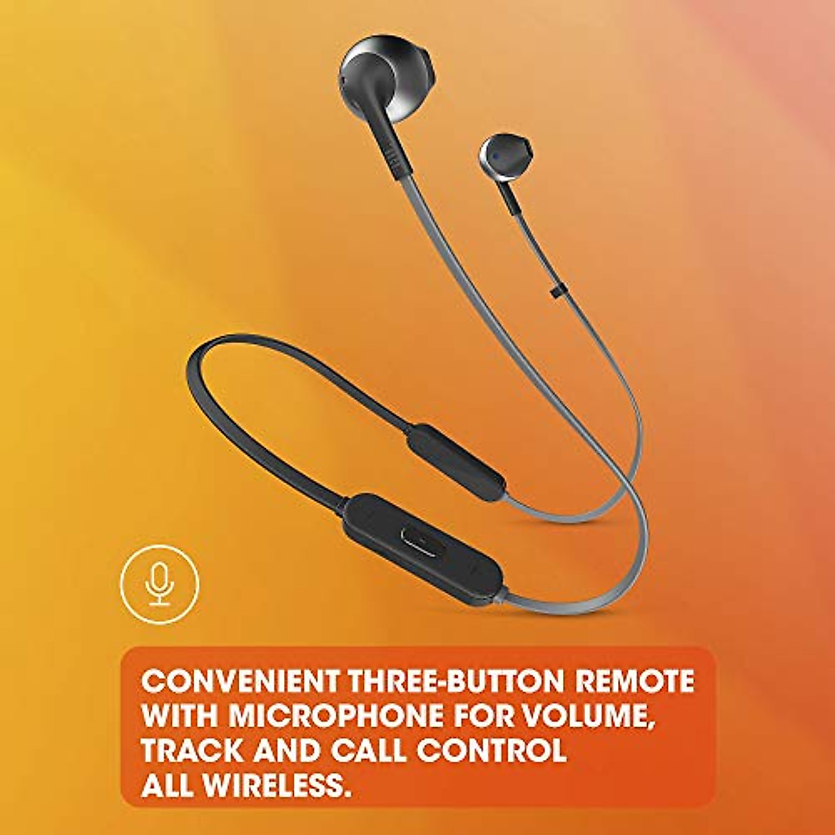 JBL TUNE 205BT - In-Ear Wireless Bluetooth Headphone - Black