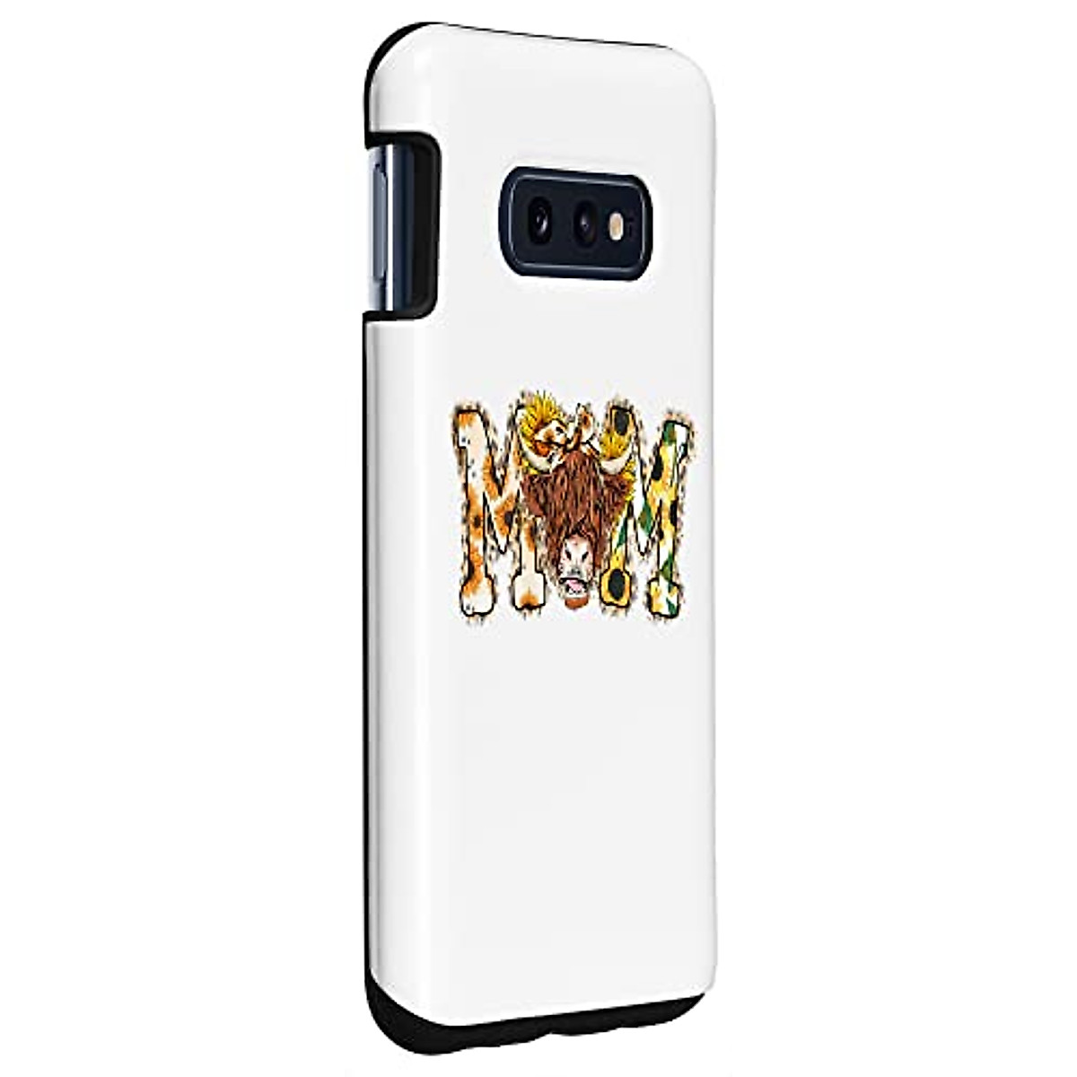 Galaxy S10e Mom hyland cow mama cows bull rodeo western mother kids tee Case