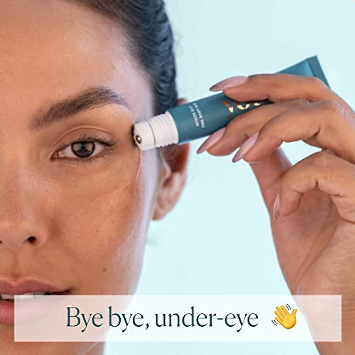 Yours Skincare Eye Serum with Caffeine and Antioxidants | Hydrates & Brightens Under Eye Area | Restores Skin Firmness and Reduces Fine Lines, Dark Circles and Puffiness - 15ml