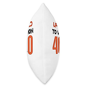 40th Birthday Gift Ideas T-shirt Store 40th Birthday May The Forties Be with You Funny Gift Ideas Throw Pillow, 16x16, Multicolor