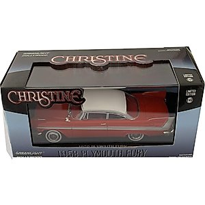 Greenlight 1958 Plymouth Fury Red Christine (1983) Movie 1/43 Diecast Model Car