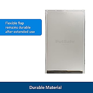 ORIGINAL PetSafe Replacement Flap – Made of Non-Toxic Material – Headquartered in Knoxville, TN – US-Based Customer Care – 1-Year Comprehensive Protection Plan – Innovating Pet Tech Since 1991 - Large