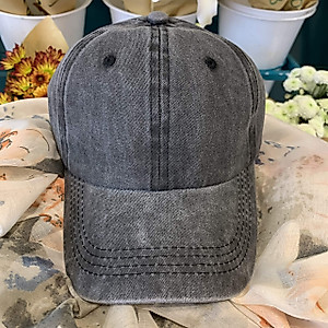 iZOA Caps and Hats for Men and Women Vintage Fashion Adjustable Distress Washed Unisex Baseball Caps Hats