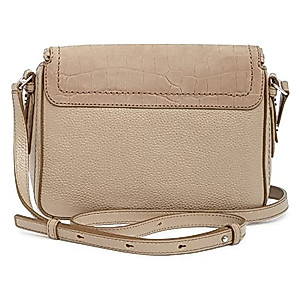 Marc Jacobs H110L01FA21 Greige Leather Strap Women's Zipper Crossbody