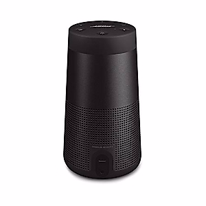 Bose SoundLink Revolve (Series II) Portable Bluetooth Speaker – Wireless Water-Resistant Speaker, Black & SoundLink Revolve Charging Cradle Black