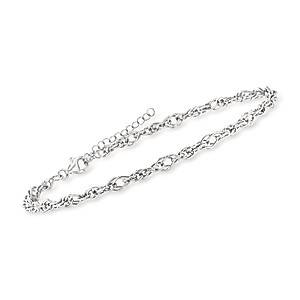 Ross-Simons Three Anklets Set