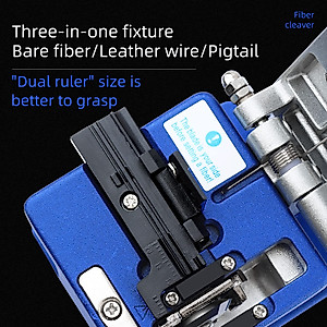 Cruiser FC-6S Optical Fiber Cleaver High Precision Stripping Cutter Tools Cleaves for SUMITOMO with 36,000 Cleaves and Coating Diameter: 250um - 900um