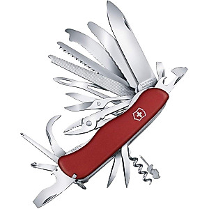 Victorinox Work Champ XL Pocket Knife, Red, 30 Function