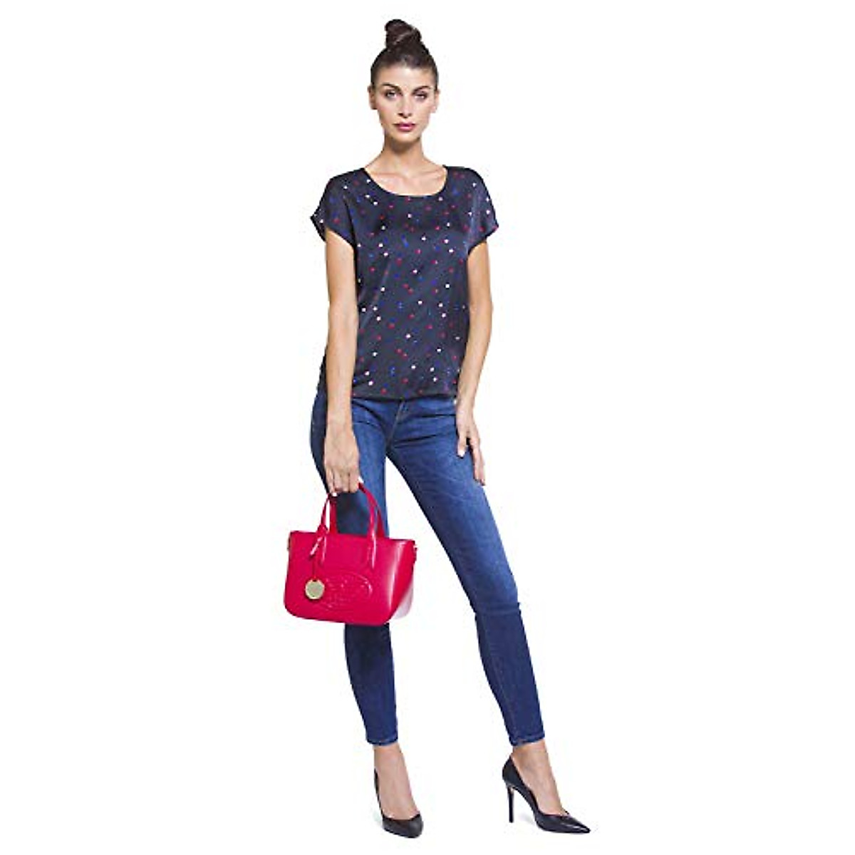 Emporio Armani Y3D083 YH18A 80003 Red Tote for
