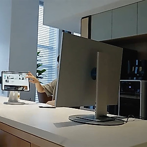 Aluminum 360° Rotation Monitor Swivel Base Computer Screen Monitor Turntable Stand Flat Panel TV Rotating Mat for iMac Laptop Potted Plants Arts Crafts Products Display Stand