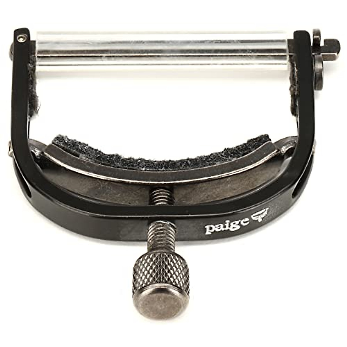 Paige Musical PBEW Banjo/Mandolin Capo-Fits Past the 4th Fret on a 5-String - Made in USA - Black
