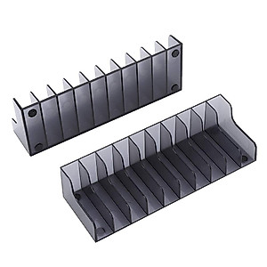 2 PCS Game Card Box CD Storage Stand Holder, Large Capacity Bracket, Precise cuts and interfaces, for PS4/SLIM/PRO Game Consoles