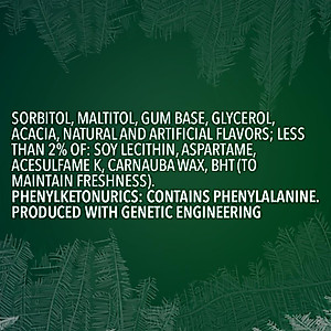 ECLIPSE Spearmint Sugarfree Chewing Gum, 180 piece bag