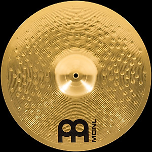Meinl 18” Crash Cymbal – HCS Traditional Finish Brass for Drum Set, Made In Germany, 2-YEAR WARRANTY (HCS18C)