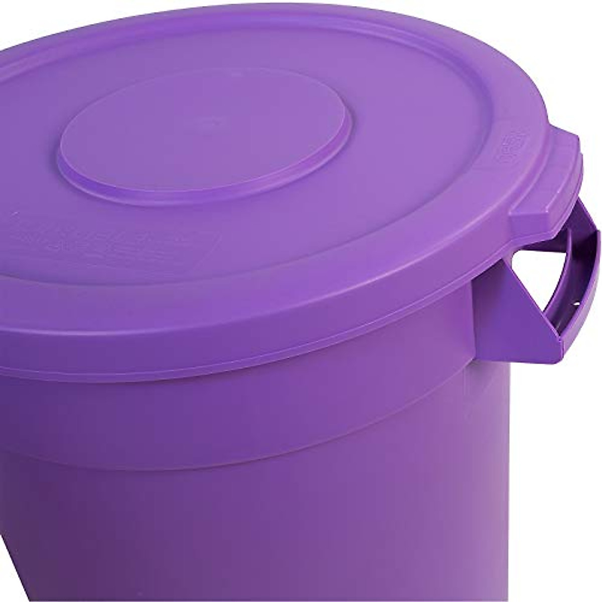 Carlisle FoodService Products 34104589 Bronco Round Waste Container Lid, 44 gal, Purple