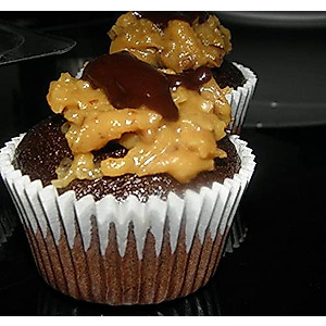 Cupcake Liners 500 pc. USA MADE - Fluted Cupcake Holder Cups for Baking Muffins, Brownies, Food-Grade, Odorless, Non-Stick, Quick-Release Paper - Fits Standard Pans, 2'' x 1.25 ",