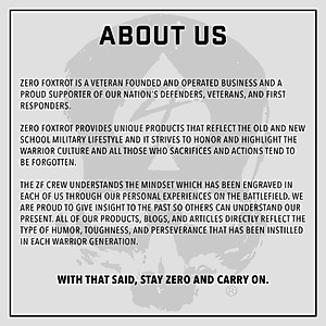 Zero Foxtrot Mens T-Shirt - Camper Tee