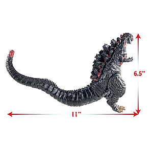 TwCare Legendary Shin Godzilla, Movie Series Movable Joints Action Figures Soft Vinyl, Carry Bag