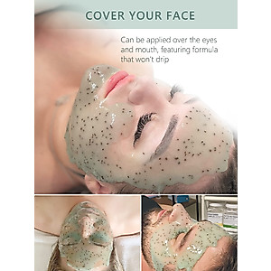 Balvilvi Jelly Mask for Skin Care | Kiwi Face Mask for Instant Hydration - Jelly Face Mask Peel Off - Facial Skin Care Product for Smoothing, Moisturizing, Cleansing