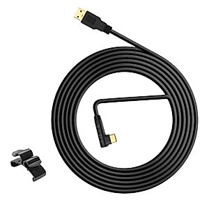 BESSTUUP Data Transfer Fast Charging 5meter USB Type C Link Cable for Quest VR Headset Made of Premium Materials