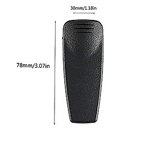 4 Pack HNN9013 Belt Clip Compatible for Motorola HT1250 HT750 XTS2500 XTS1500 CP185 CP125 CT250 CT450 PR860 GP140 GP328 GP338 GP340 GP360 GP380 GP640 R720Plus HLN9844A HLN9844