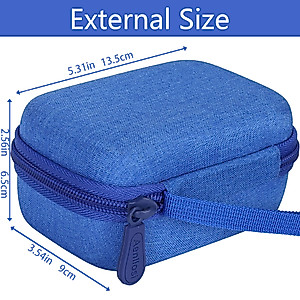 Aenllosi Hard Travel Case Compatible With Kodak PIXPRO WPZ2 Rugged Waterproof Digital Camera,Protective Case for Kodak Waterproof Video Camera,(Blue,Case Only)