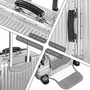 Luggage Cover for Suitcase Tsa Approved,Plastic Clear Travel Suitcase Protector Cover for 20 inch lugggage,Waterproof.