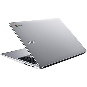 Acer Chromebook 315 Laptop Computer/ 15.6" Screen for Business Student/Intel Celeron N4000 up to 2.6GHz/ 4GB DDR4/ 32GB eMMC/AC WiFi/Work from Home/Silver/Chrome OS (Renewed)