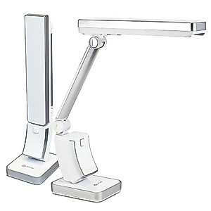 OttLite 13W Slimline Desk Lamp - Home, Office, Bedroom, or Reading (White)