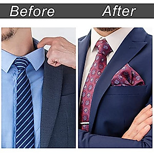 Wusteg 60 Pieces Disposable Collar Protector Sweat Pads Self-Adhesive Hat Sweat Pads Neck Collar Liner Pads for Hats Shirts Golf Caps Collar Protector Sweat Pads for Hats Shirts Golf Caps White