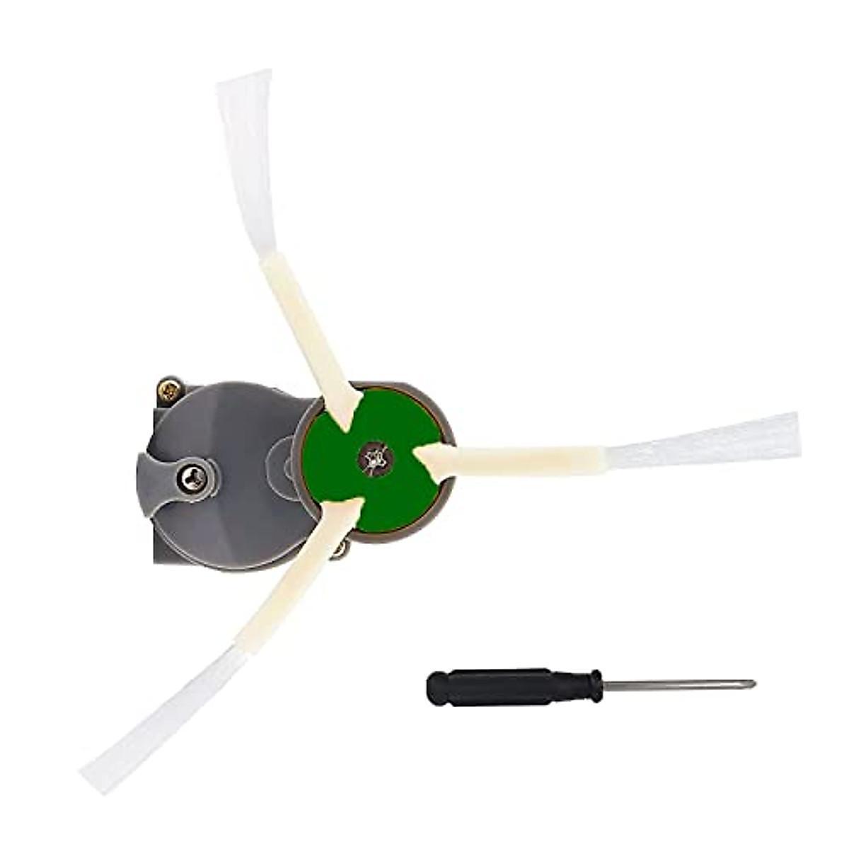 Side Brush Module Motor for iRobot Roomba 500 600 700 800 900 I3 E5 E6 I3 I4 I5 I6 I7 I8 J7 Series Robot Vacuum Cleaner, Replacement Parts (Motor Module + Side Brush)