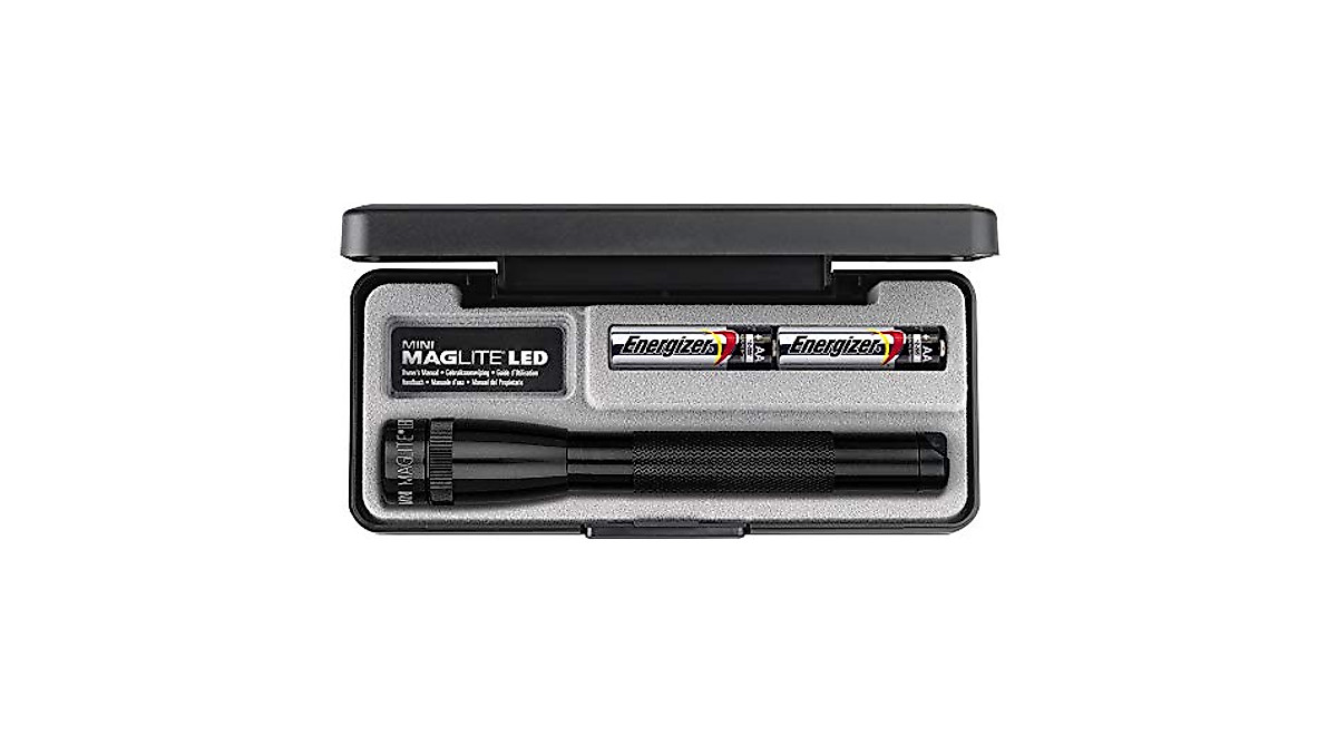 Maglite Mini LED 2-Cell AA Flashlight - Compact, Durable & Bright