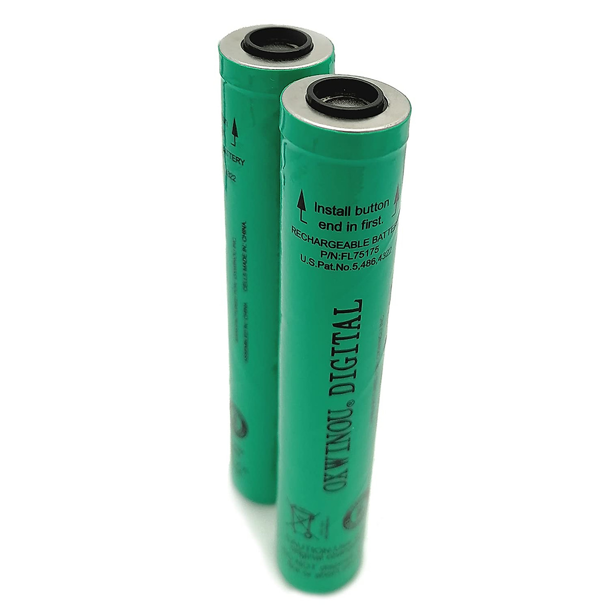 OXWINOU Battery Compatible with streamlight Stinger Battery 75175 hp xt ds led FLB-NCD-1 sdfl-c852 3.6 Volt 1.8ah Rechargeable Battery Stick (NiCd 3.6V 1800mAh) Batteries 3-Pack