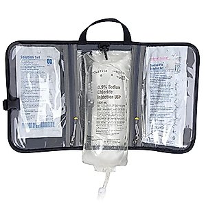 StatPacks G11026TK Tactial I.V Module, 3.5" Height, 10" Length, 6" Width, Black