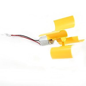 Micro Vertical Wind Turbines, 100 to 6000RPM DC Small Blades Motor Breeze Electricity Mini Blade Generator 0.1V to 5.5V DIY Teaching Physical Power Generation Principle Science Education Experiment