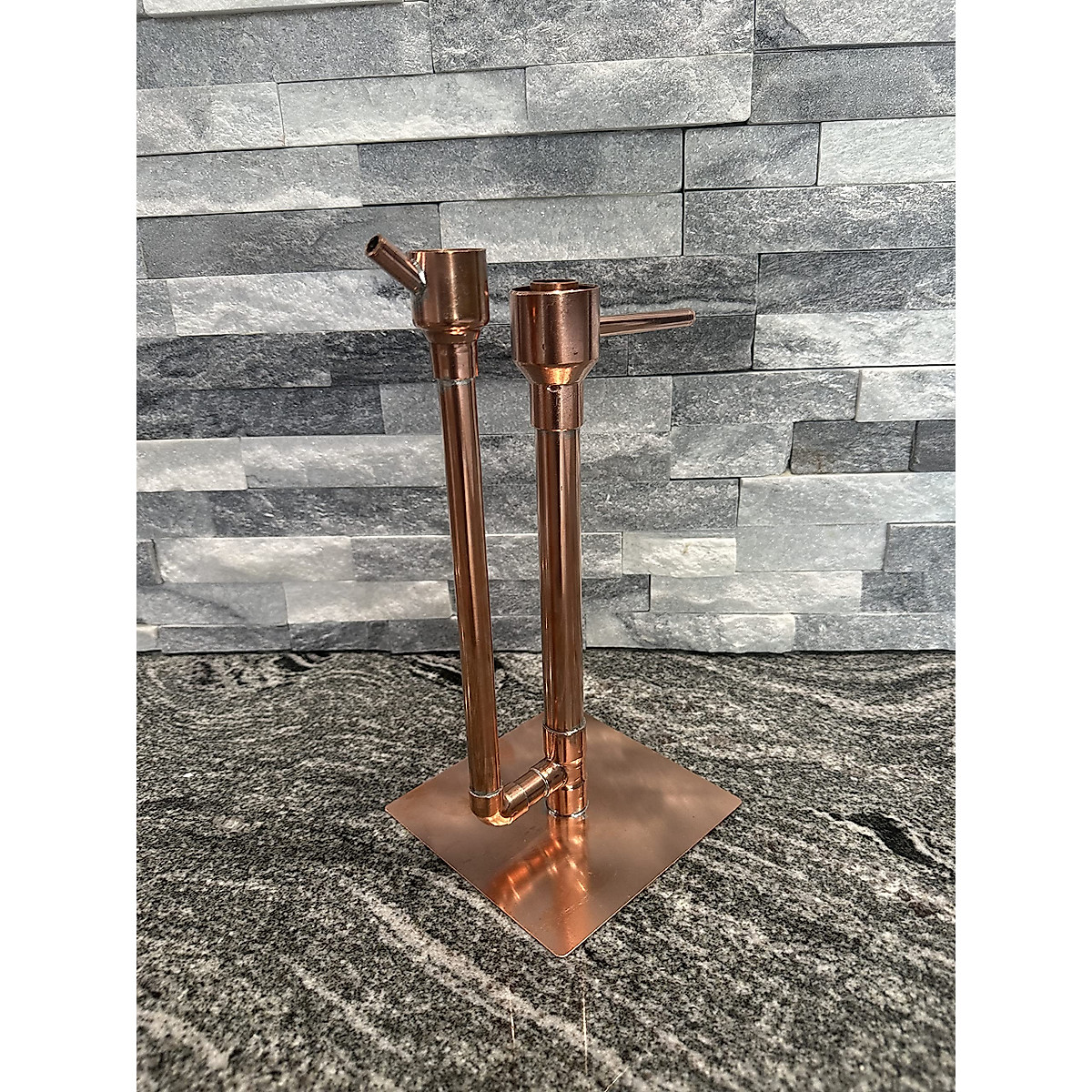 CoProof Copper Proofing Parrot for Distilling, Brewing Beer, Moonshine, Tequila 100% Lead Free for Use with Alcometer Proof Hydrometer Polished